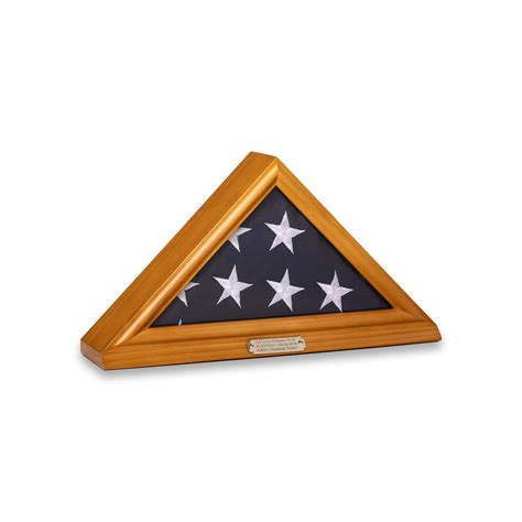 Bey Berk Custom Personalized Solid Wood Triangle Glass