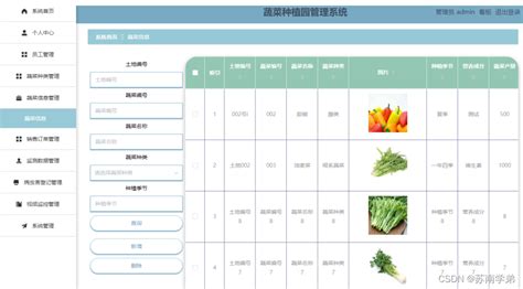 计算机毕业设计springboot蔬菜种植园管理系统c38bm9【附源码数据库部署lw】农业种植过程管理源码 Csdn博客