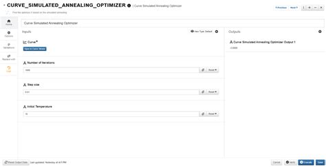 Apply Simulated Annealing On A Curve To Find The Optimum D3view
