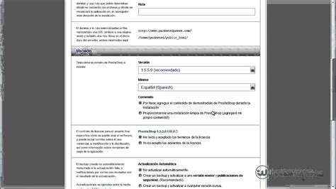 Instalar PrestaShop En CPanel YouTube