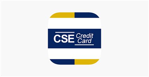 ‎cse Credit Card On The App Store