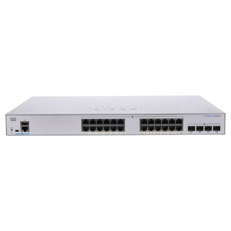 Switch 24 Portas Cisco Cbs25024t4gbr Kabum