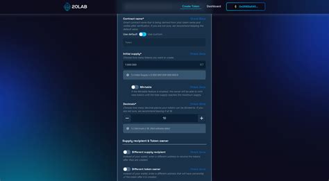 How To Create Erc 20 Token With Dividends