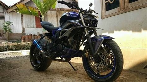 Modifikasi Byson Street Fighter Monster Warna Ungu