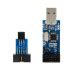 USBasp AVR Programmer USB ISP Mit Adapter Stecker Bastelgarage Elektronik Online Shop