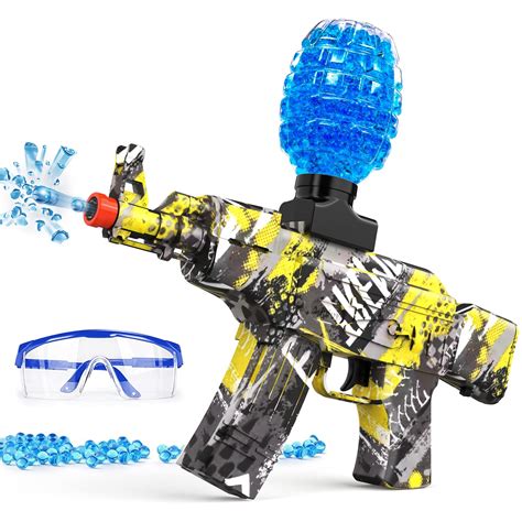 Buy Anstoy Electric With Gel Ball Blaster Aeg Akm 47 Splatter Ball