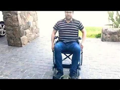 Test De La Silla De Ruedas Otto Bock Centro S De Acero Youtube