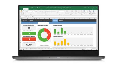 Planilha De Controle De Calibração De Instrumentos De Medição Em Excel