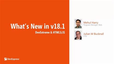 New In V Devextreme Html Js Controls Youtube