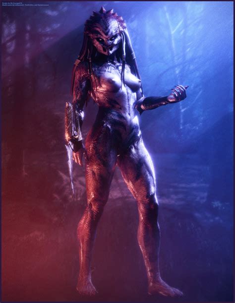 Rule 34 3d Alien Alien Girl Alien Humanoid Female Yautja Mrcourage616