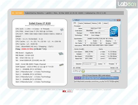 A Data 3x2gb Ddr3 1600 Cl8 Lab501