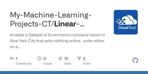 GitHub My Machine Learning Projects CT Linear Regression Prediction Project Part Analyse A