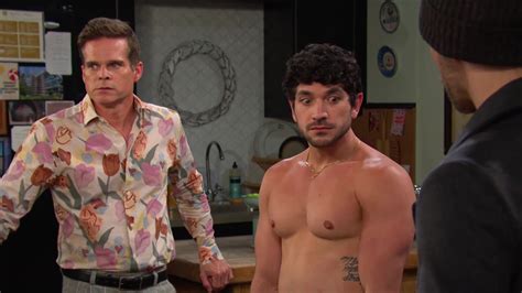 Auscaps Al Calderon And Greg Rikaart Shirtless In Days Of Our Lives