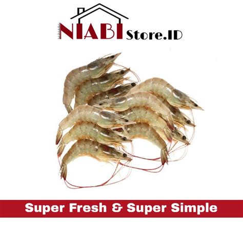 Jual UDANG VANAME UDANG PECI SEGAR 1 KG Shopee Indonesia