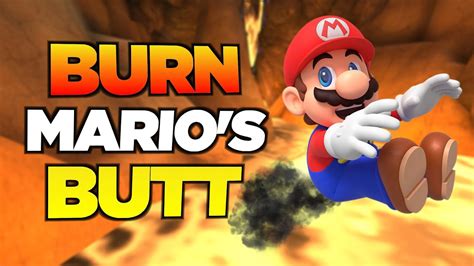 How Fast Can You Burn Your Butt In Every Mario Game Youtube