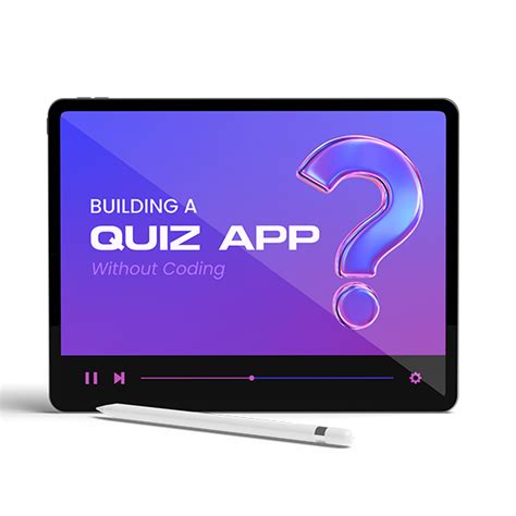 building a quiz app without coding pro skill lab