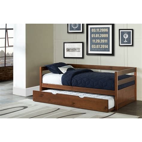 Melody Expandable Twin To King Trundle Daybed With 2 Storage Drawers