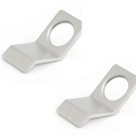 2 Pack Satin Stainless Steel Round Cylinder Pull Handle For Modern