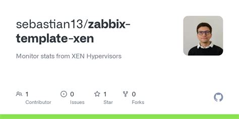 Github Sebastian Zabbix Template Xen Monitor Stats From Xen Hypervisors