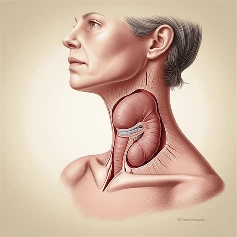 Thyroid Premium Ai Generated Image