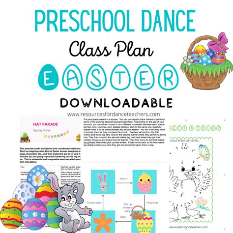 Preschool Dance Class Plan Blueprints Archives Resources For Dance