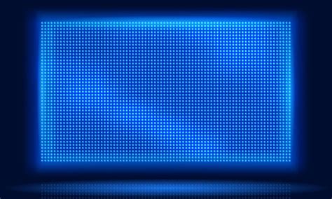 Led 화면 비디오 디스플레이 Lcd 도트 픽셀 벽 및 다이오드 광선 격자 벡터 배경 프리미엄 벡터