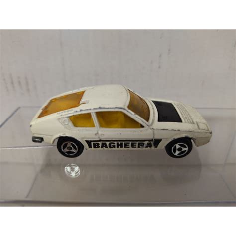 Matra Simca Bagheera Whiteblack 155apx 164 Majorette 121 No Box