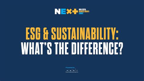 ESG And Sustainability What S The Difference YouTube
