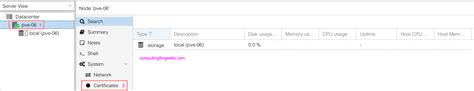 How To Secure Proxmox Ve Server With Lets Encrypt Ssl Computingforgeeks