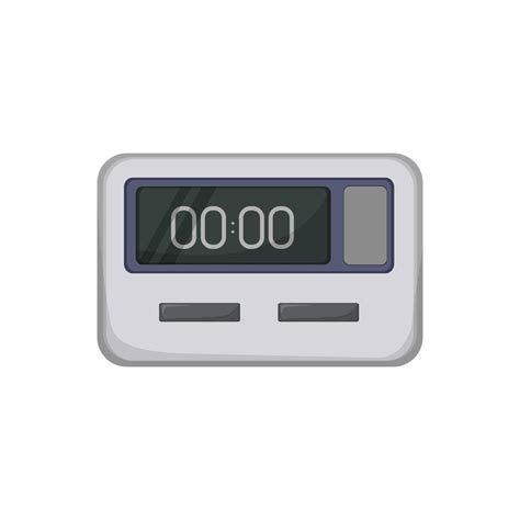 Minute Kitchen Timer Clock Cartoon Vector Illustration 17417629 Vector Art At Vecteezy