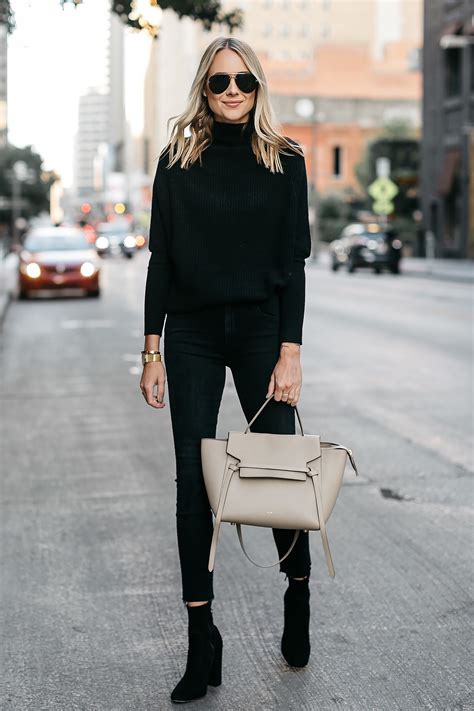 A Chic Black Cashmere Sweater Fashion Jackson
