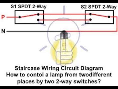 How To Wire A Way Staircase Light Switch