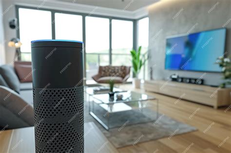 premium ai image voiceactivated commands for home automation smart
