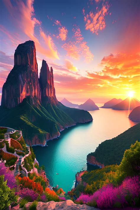 The Most Breathtaking Sunset A Captivating Landscape