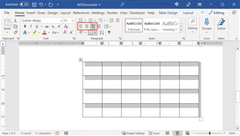 How To Create And Customize Tables In Microsoft Word Make Tech Easier