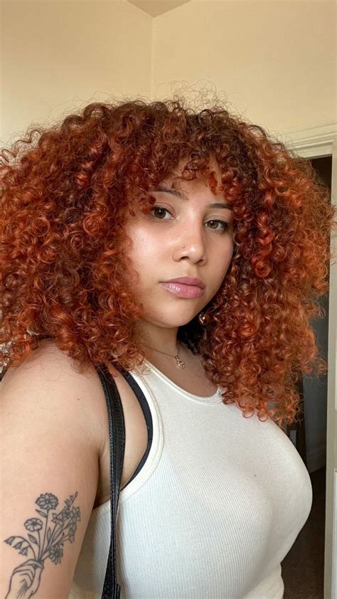 Coppercurlyhair Curlyhair Copper Redcurlyhair Naturalcurlyhair