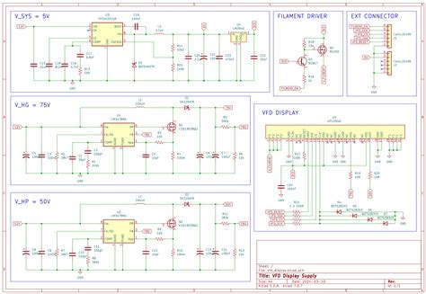 Power Supply For VFD Display Electrical Engineering Stack Exchange