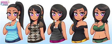 Image Kyanna Lineuppng Huniepop Wiki Fandom Powered By Wikia