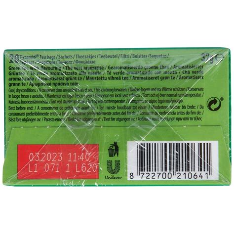 Lipton Πράσινο Τσάι Μέντα 20 Πυραμίδες | mymarket.gr