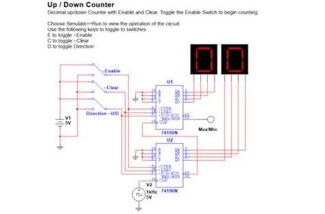 4 Digit Up Down Counter Circuit Diagram Wiring Digital And Schematic