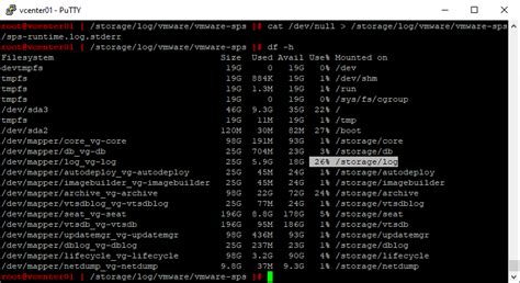 Log Disk Exhaustion в vCenter internet lab ru