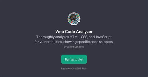 Web Code Analyzer Top Ai List