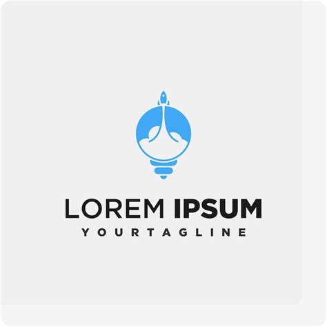 Premium Vector Rocket Launch Logo Icon Design Template Elements