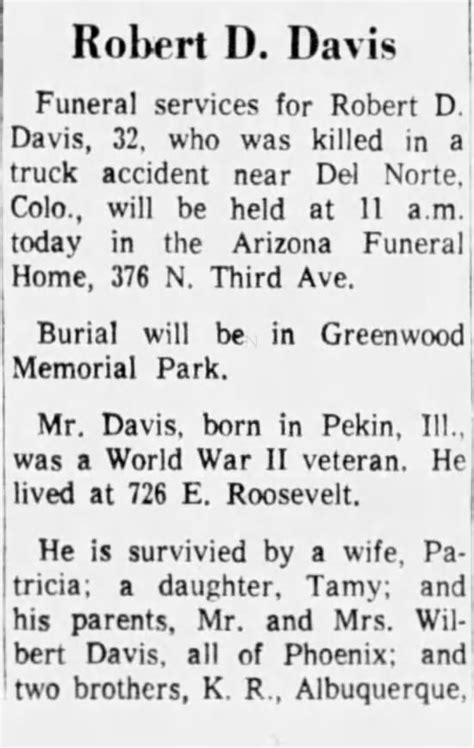 Robert Obit ™