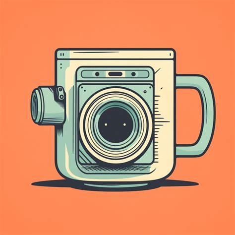 Premium AI Image Mug Design Mockup