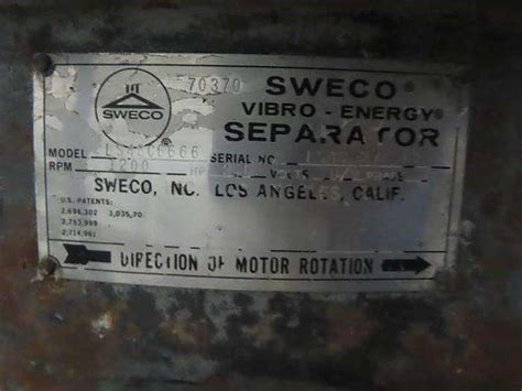 48 Sweco Ls48 Vibro Energy Screener Nelson Machinery And Equipment Ltd