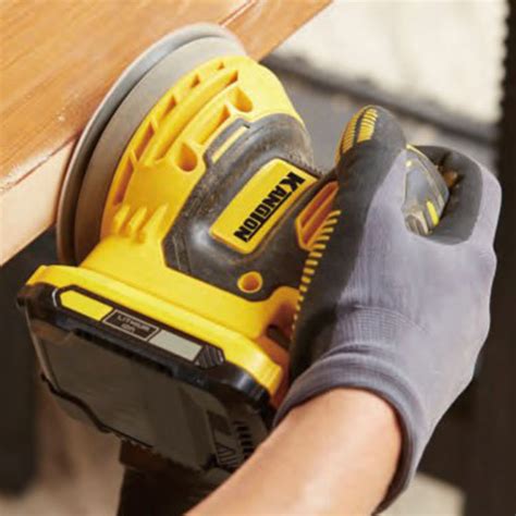 750w 20v Cordless Rotary Sander Variable Speed Electric Sander With