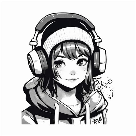 Vector De Dibujos Animados De Chicas Lindas Foto Premium