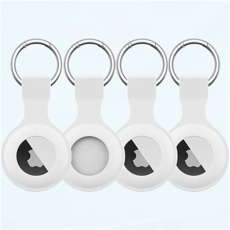 [4 Pack] Airtag Case For Apple Airtag Anti Lost Airtags Holder Airtag