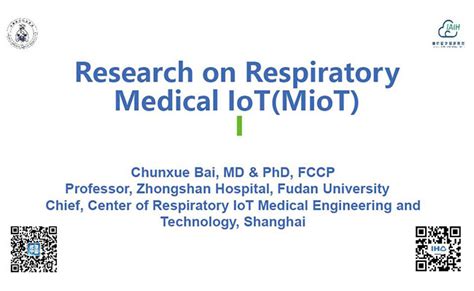 Research On Respiratory Medical Iot Miot Chunxue Bai 2021 10 28 Gio Global